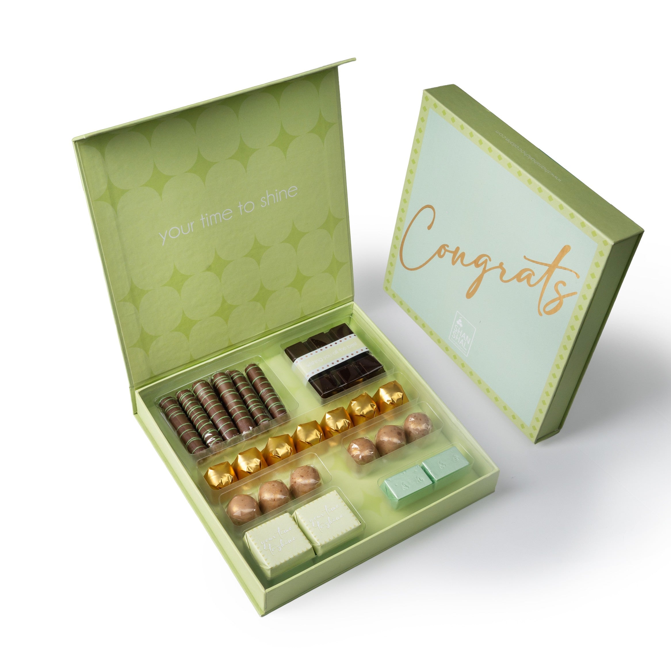 Congrats Chocolate package – Shanshal Chocolate