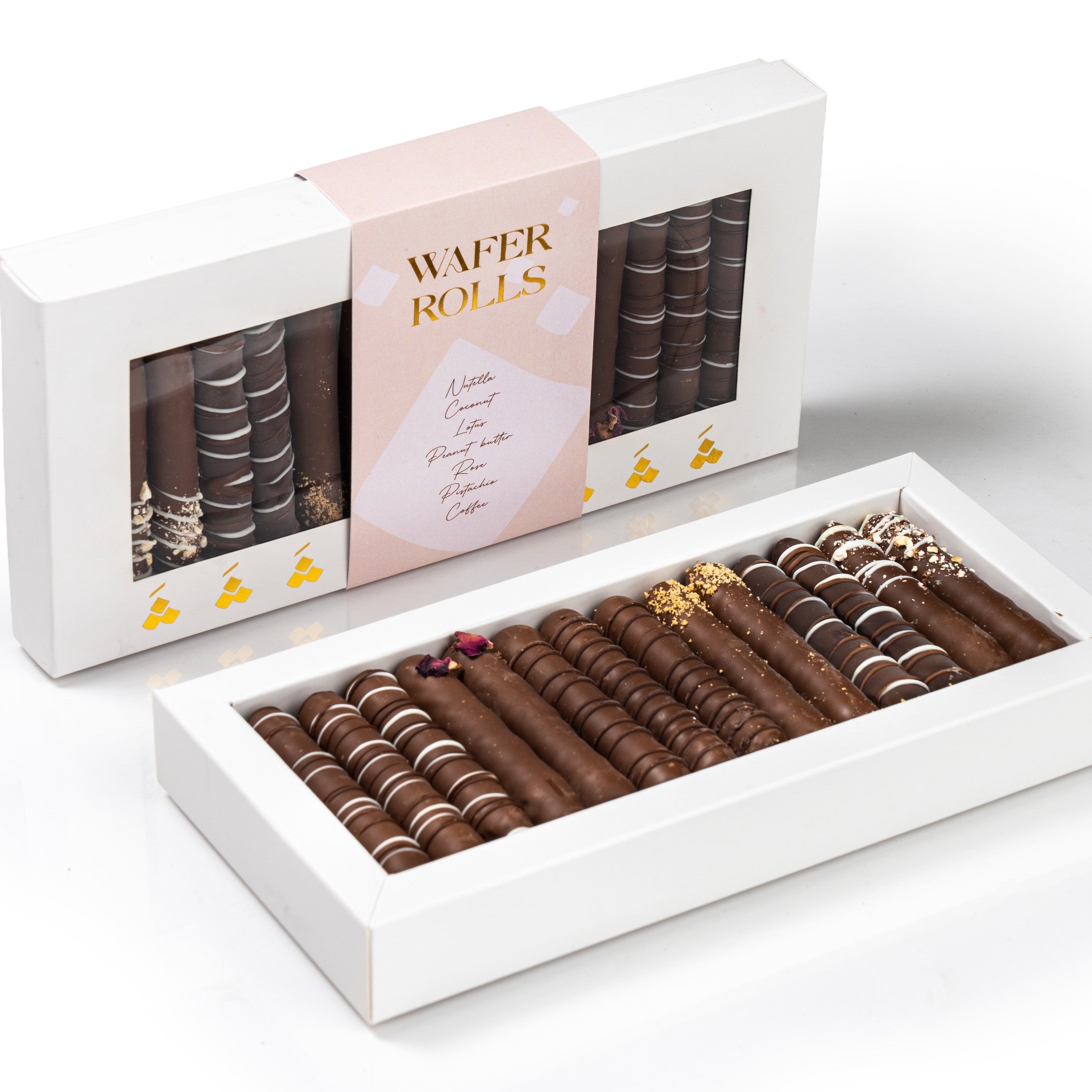 Wafer rolls Chocolate Package – Shanshal Chocolate